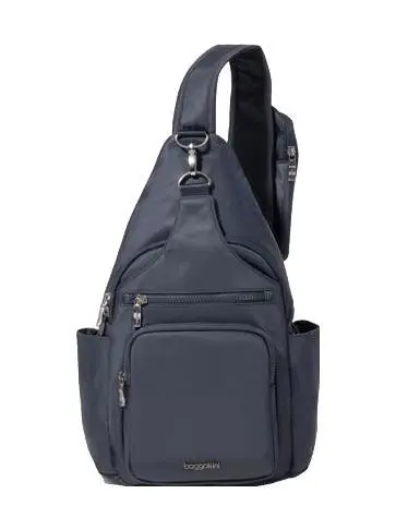 BAGGALLINI Central Park Large Sling - French Navy Twill