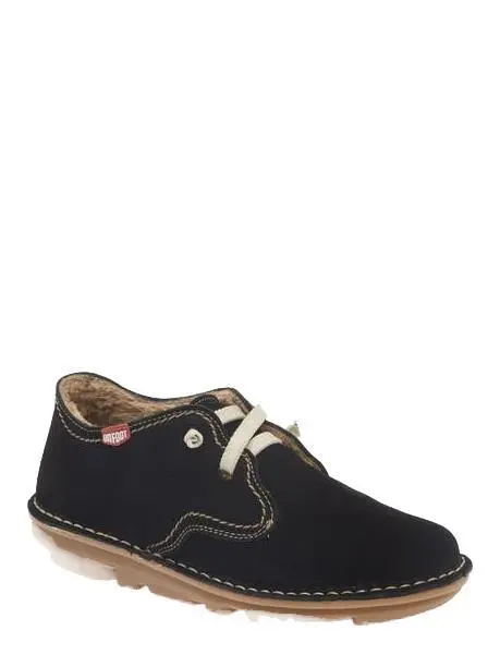 ON FOOT Silken Faux-fur Lined Sneaker - Black