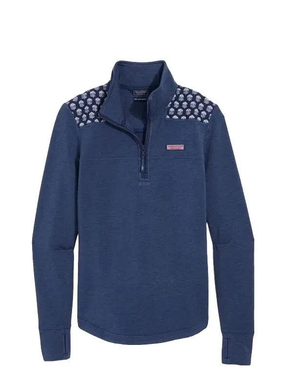 Vineyard Vines Dreamcloth® Relaxed Shep Shirt - Avi Print Indigo Heather
