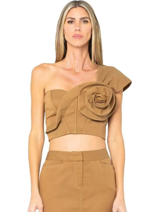 JBQ Blaire Top - Caramel