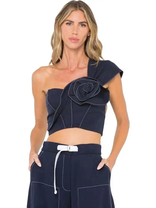 JBQ Blaire Top - Navy