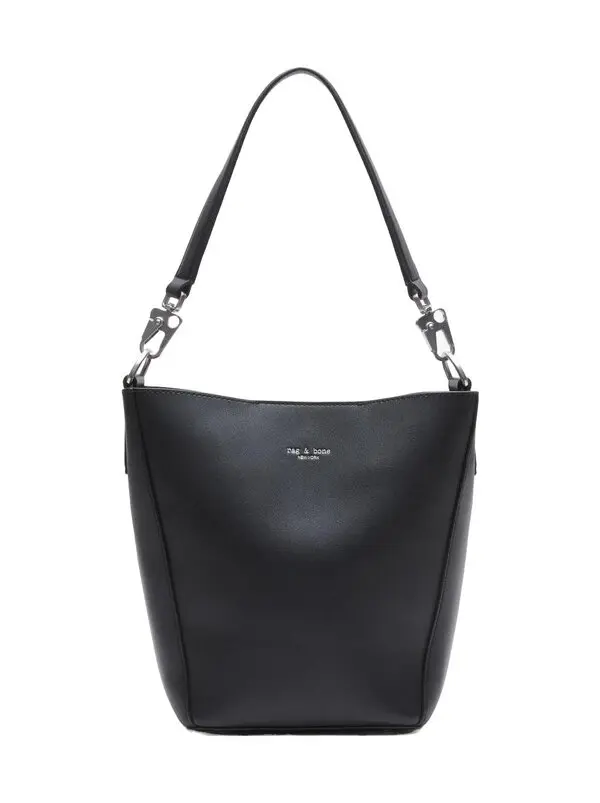 Rag & Bone Leather Bucket Bag - Black