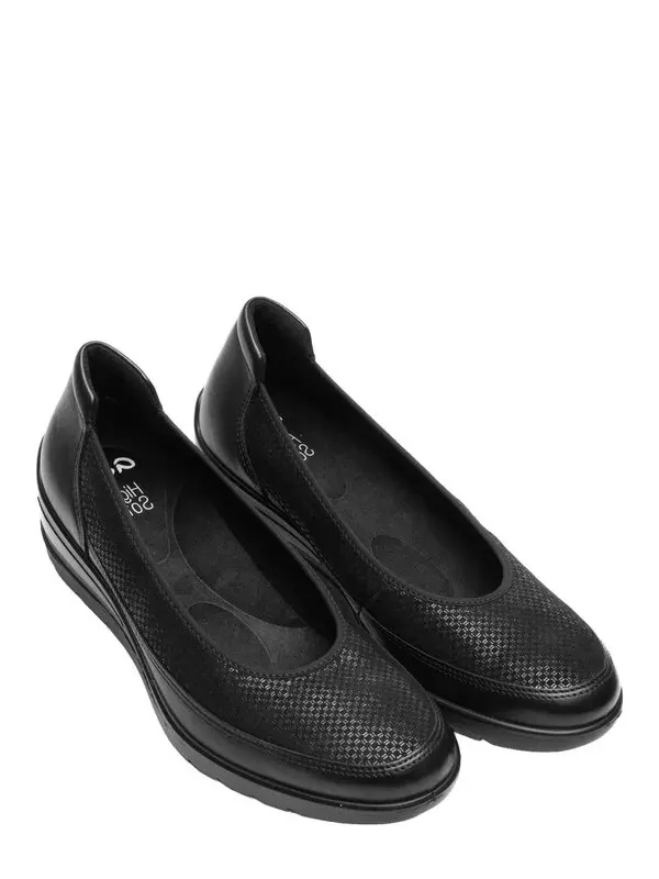 ARA Zinnia Wedge Loafer - Black