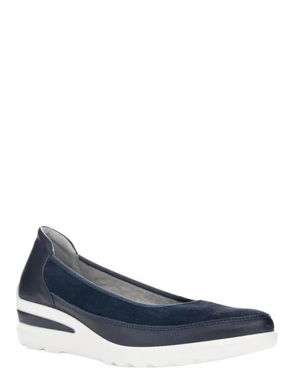 ARA Zinnia Wedge Loafer - Blue