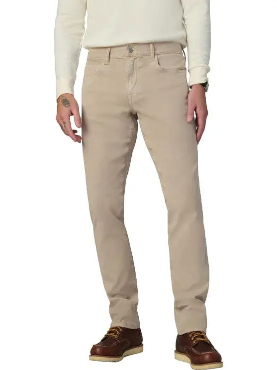 Joe's Jeans The Asher Slim Fit Five-pocket Twill Pants - Cobblestone