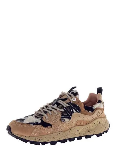 FLOWER MOUNTAIN Yamano 3 Sneaker - Mud Light Brown