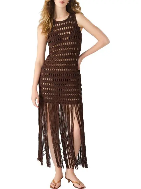 Steve Madden Sleeveless Knit Dress - Chocolate