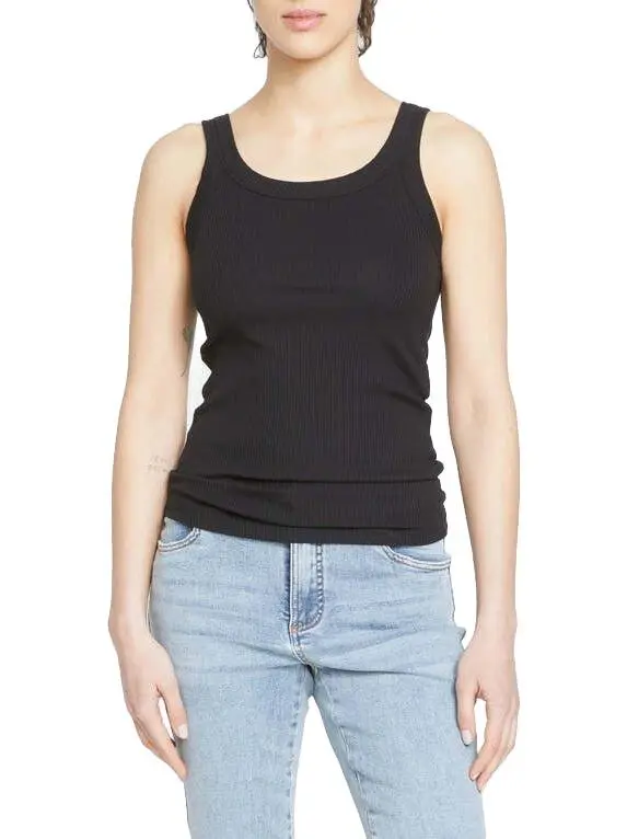 Universal Standard Riotfeld Rib Tank - Black