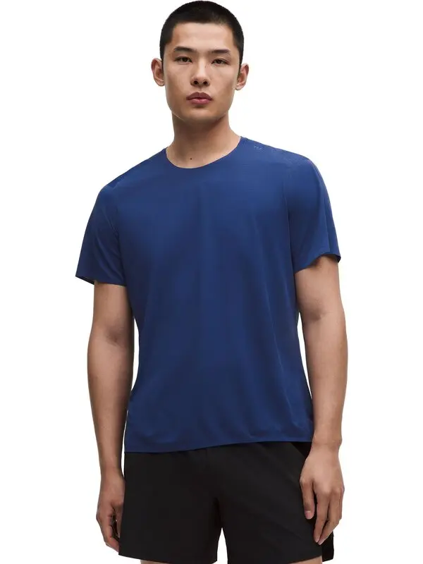 Lululemon Fast And Free Short Sleeve Shirt - Clubhouse Blue