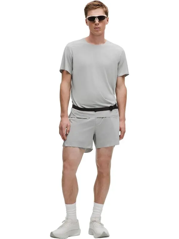 Lululemon Fast And Free Short Sleeve Shirt - Silver Drop
