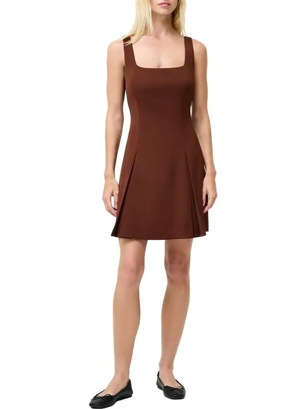 French Connection Sleeveless Mini Dress - Chocolate
