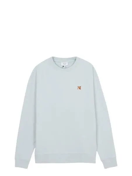 Maison Kitsuné Fox Head Sweatshirt - Skyblue