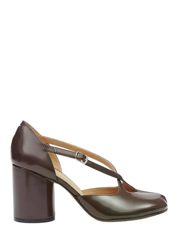 MAISON MARGIELA 80mm Tabi Pumps - Brown