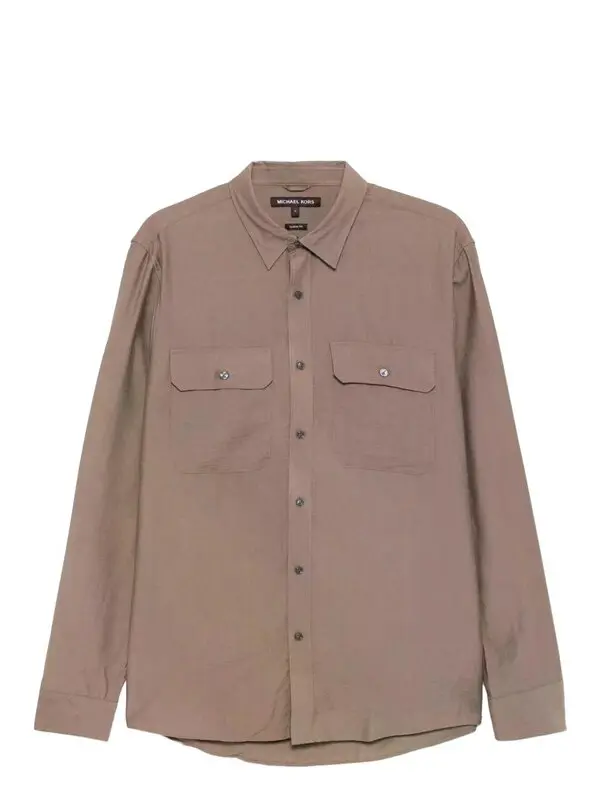 Michael Kors Classic-fit Shirt - Brown