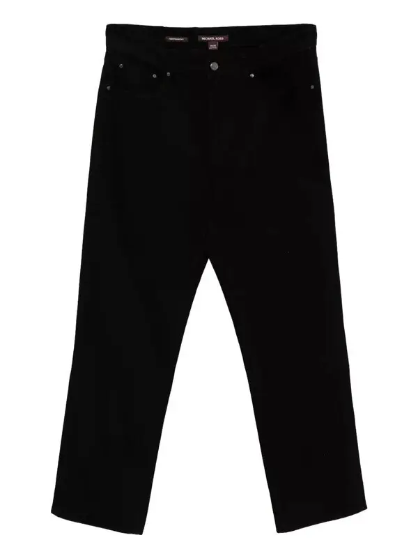 Michael Kors Finn Straight-leg Jeans - Black