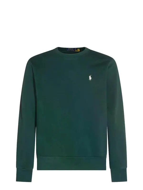 Polo Ralph Lauren Embroidered Logo Crew Neck Sweatshirt - Green