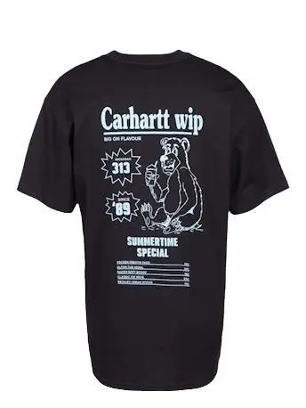 Carhartt Wip Catalogue Short Sleeve T-shirt - Black