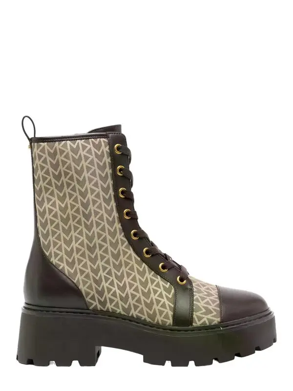 Michael Kors 50mm Blake Combat Boots - Brown