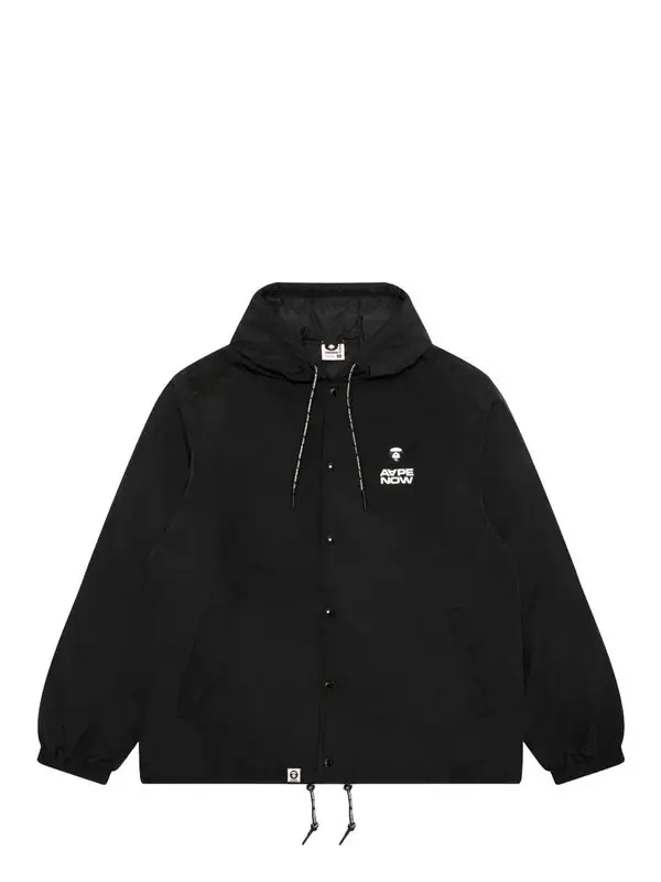 AAPE BY *A BATHING APE Ape Head Quilted Jacket - Black
