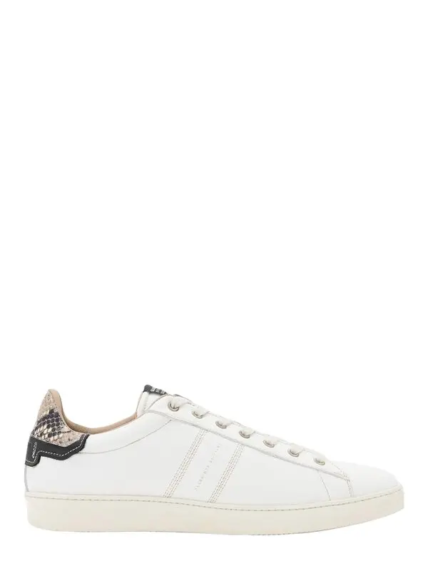 ALLSAINTS Leather Leon Low-top Sneakers - White