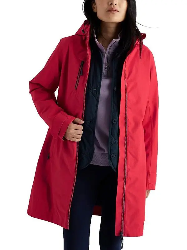 SEASALT CORNWALL Coverack Raincoat - Cinder