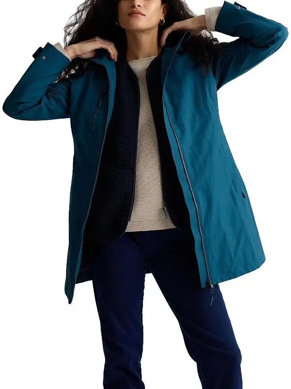 SEASALT CORNWALL Coverack Raincoat - Raincloud