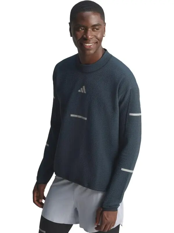 Adidas Adi365 Running Climawarm+ Crewneck - Black