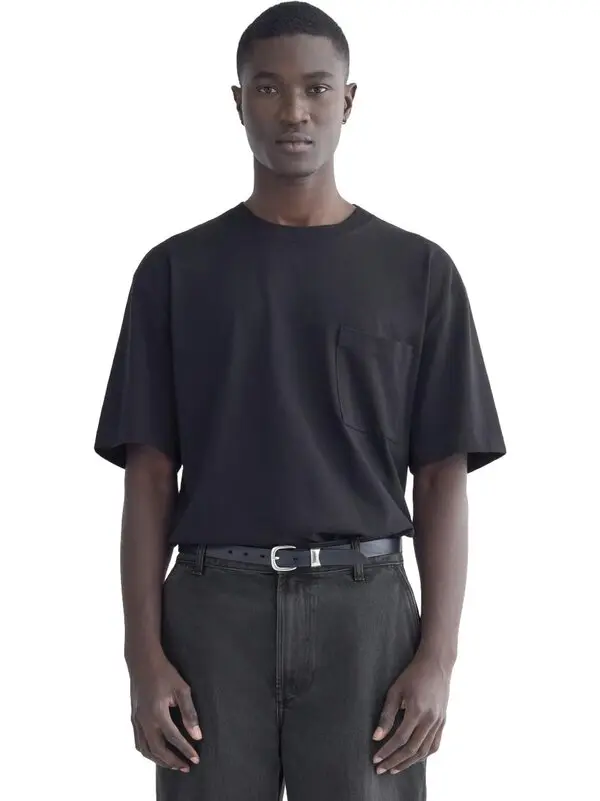 Everlane Oversized Midweight Tshirt - Black