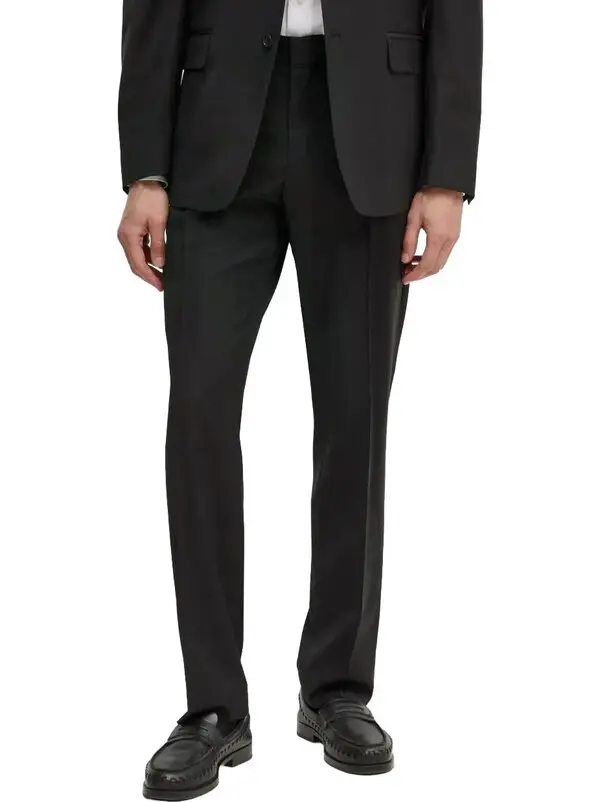 Filippa K Pressed-crease Trousers - Black