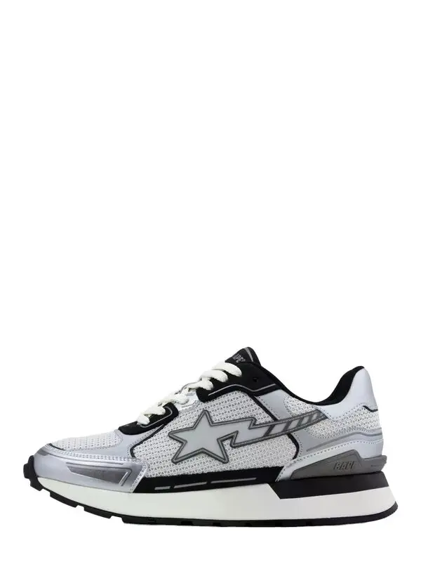 A BATHING APE Star-lightning Low-top Sneakers - Grey