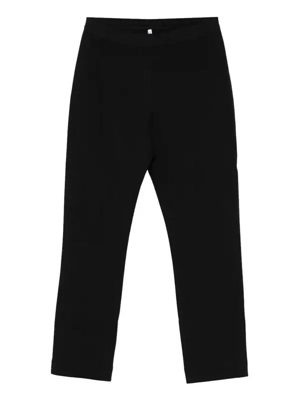Liviana Conti Elastic Waistband Leggings - Black