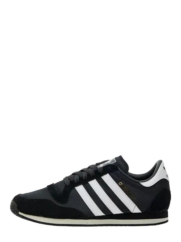 Adidas Galaxy Og 3-stripes Suede Sneakers - Black