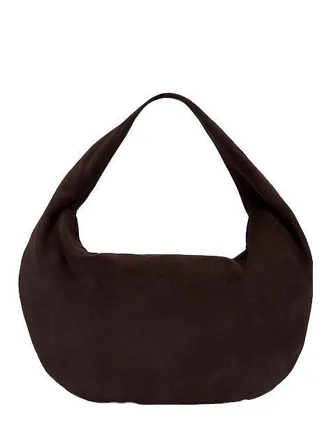 FLATTERED Alva Shoulder Bag - Suede Chocolate