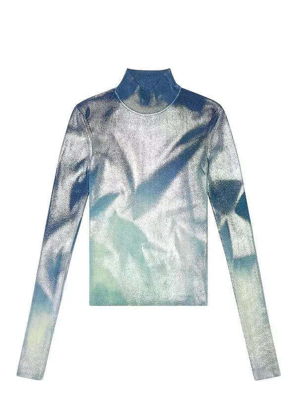 DIESEL® M-ileen Metallic-effect Jumper - Blue