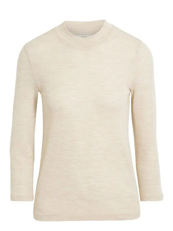 Vince Wool Knit Top - Ecru