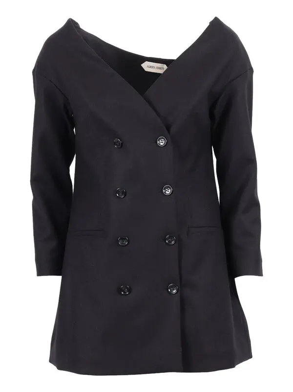 Alberta Ferretti Tailored Jacket - Black