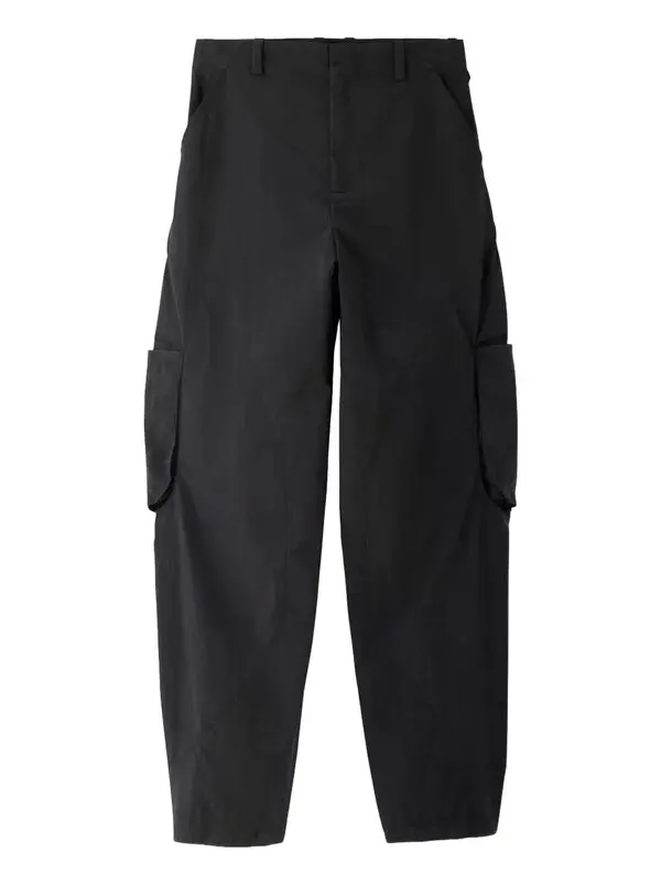 Jacquemus Cargo-style Trousers - Black