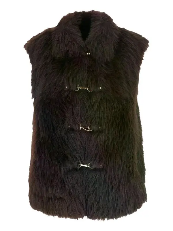 URBANCODE Faux-fur Vest - Brown