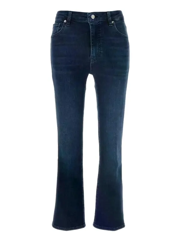 FRAME Whiskering-effect Jeans - Blue