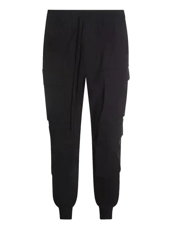 THOM KROM Cargo Pocket Elasticated Trousers - Black