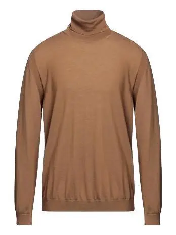 Woolrich Turtleneck Camel Virgin Wool - Beige
