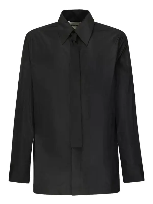 JIL SANDER Long-sleeve Shirt - Black