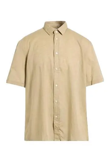 LIU •JO MAN Shirt Sand Size Lyocell, Linen, Cotton - Beige