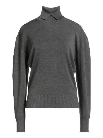 Burberry Turtleneck Wool Sweater - Grey