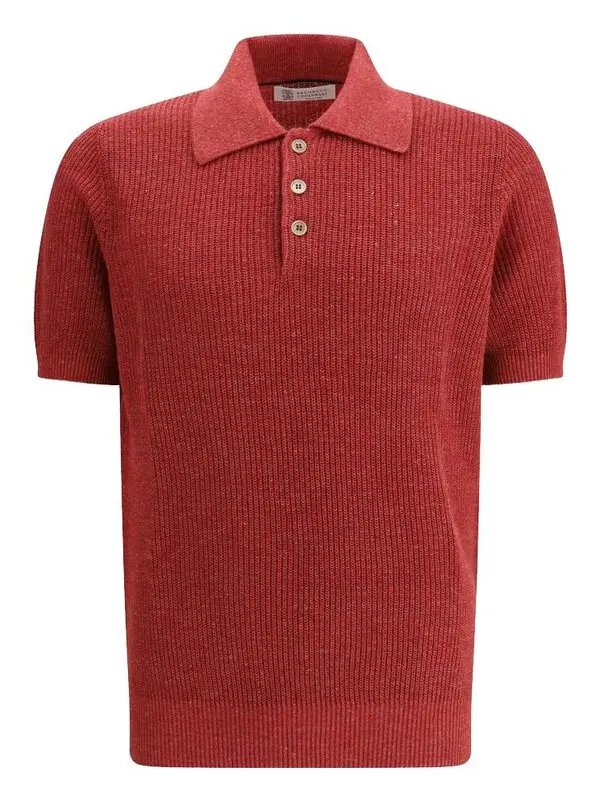 Brunello Cucinelli Polo Shirt - Red
