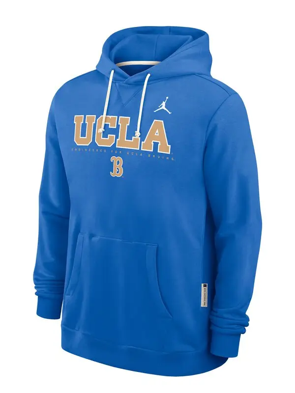 JORDAN Ucla Sideline Dri-fit College Pullover Hoodie - Blue