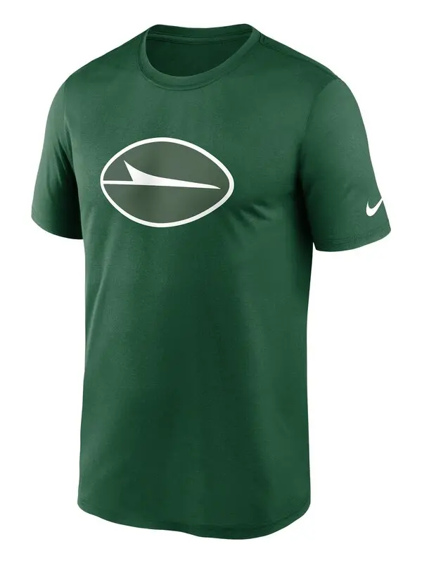Nike New York Jets Primetime Legend Logo Dri-fit Nfl T-shirt - Green