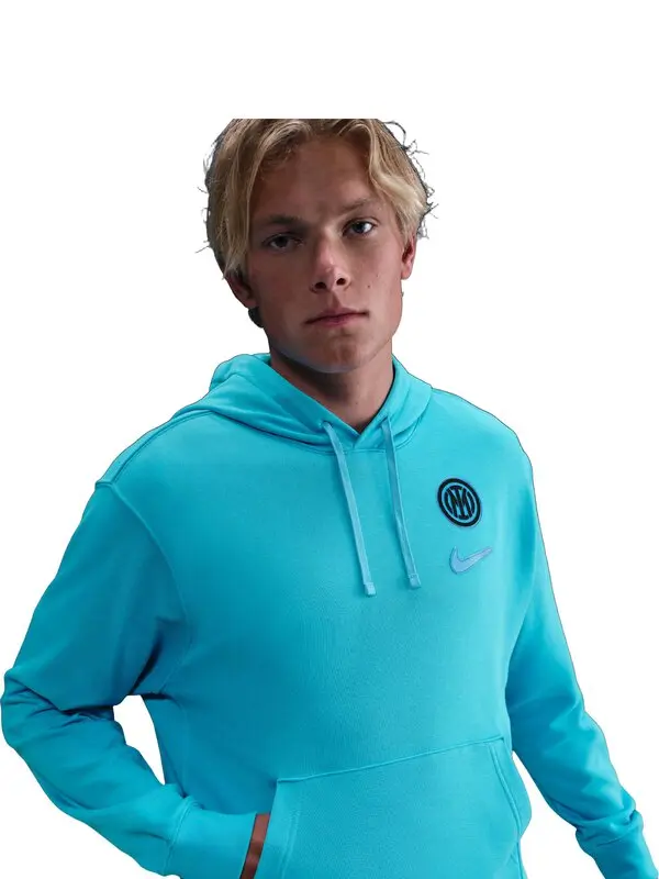 Nike Inter Milan Club Soccer Pullover Hoodie - Blue