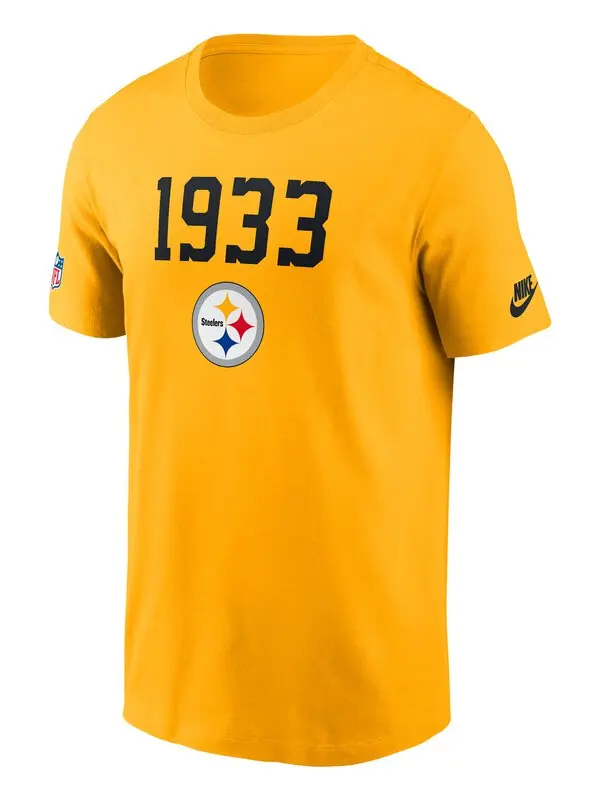Nike Pittsburgh Steelers Alt Onside Conversion Dri-fit Nfl T-shirt - Yellow
