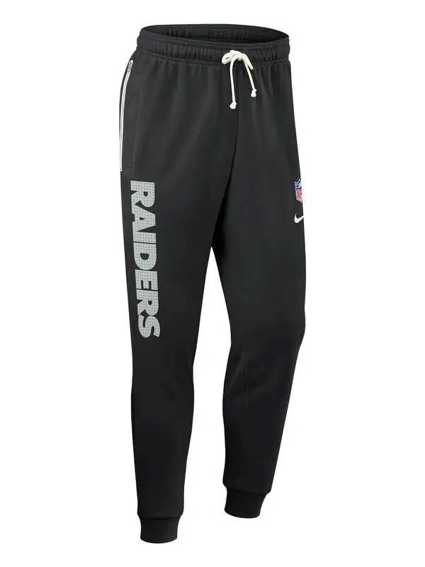 Nike Las Vegas Raiders Ground Game Sideline Dri-fit Nfl Taper Pants - Black